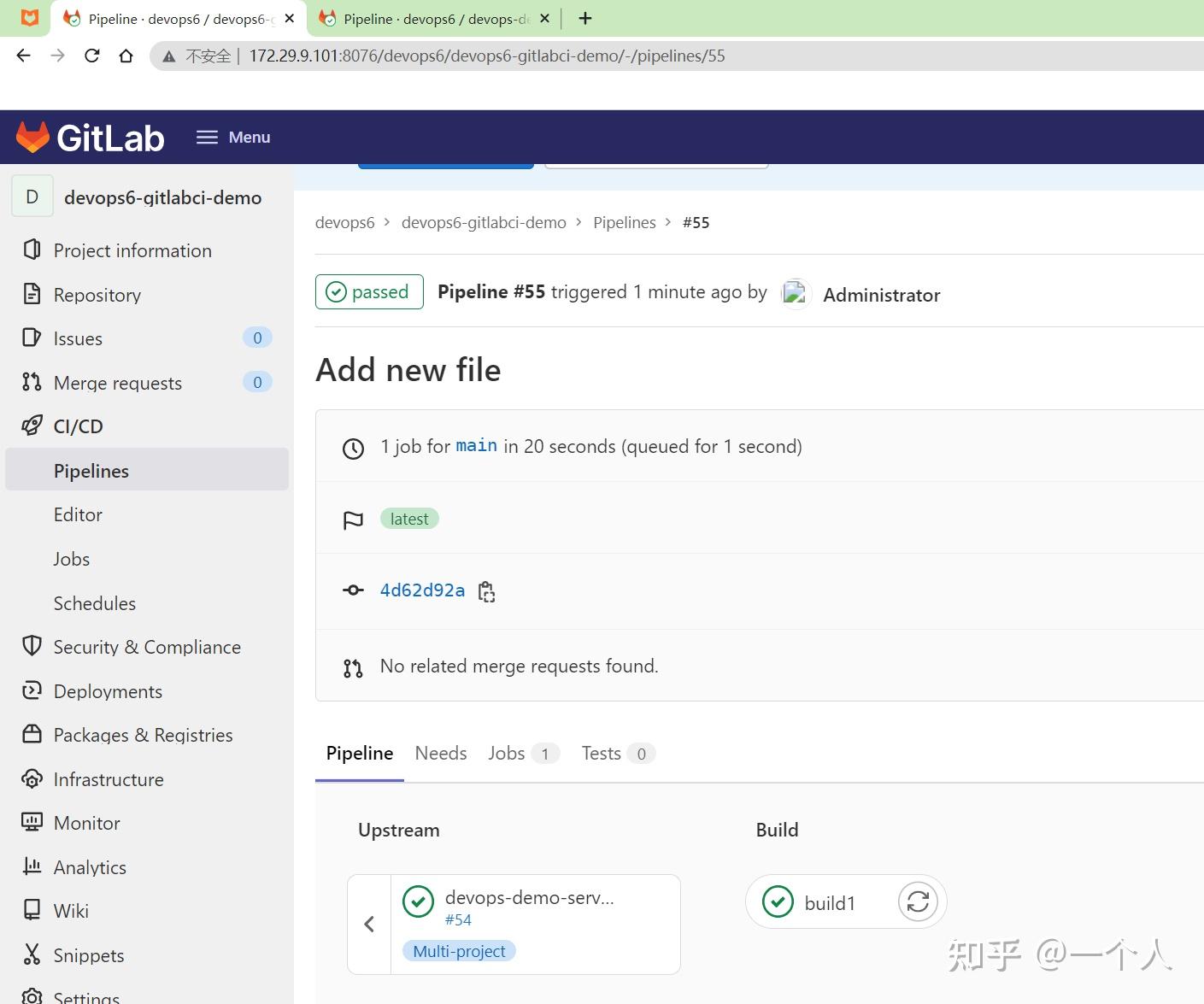 GitLAB CI-CD语法 - 知乎