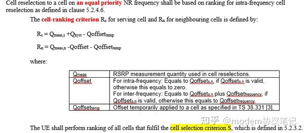 NR小区搜索(六) cell reselection - 知乎