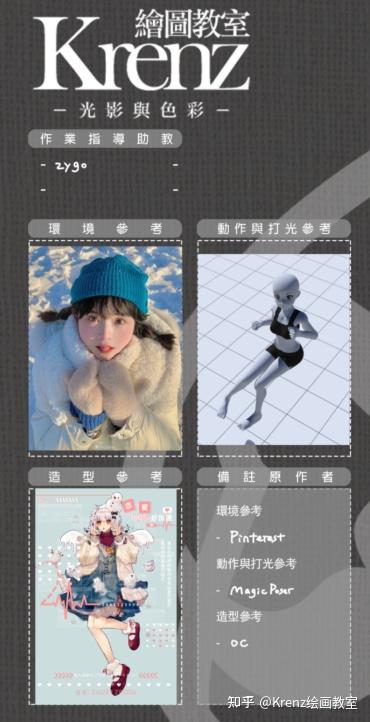 Krenz绘画教室【优秀作业心得】光影与色彩-0119 - 知乎