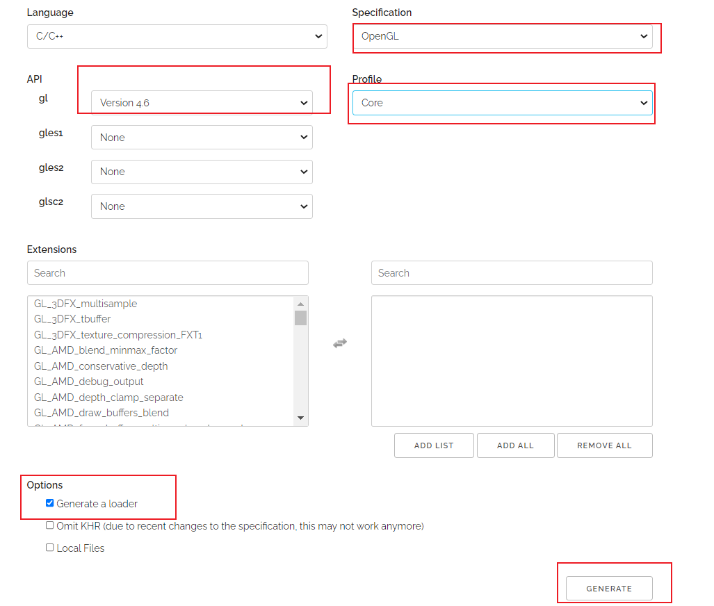 OpenGL：配置（3）下载GLAD - 知乎