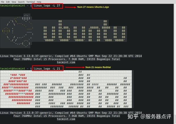 Linux_Logo – 使用系统信息打印Linux的ASCII标志 - 知乎