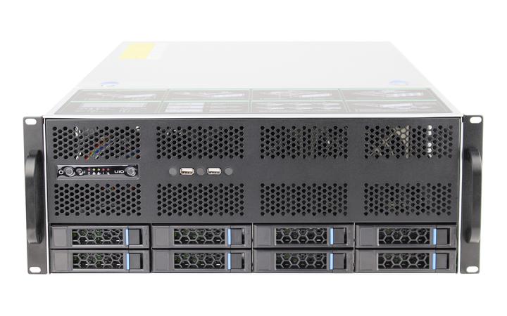 搭载2颗AMD EPYC 9684X处理器4U机架式服务器，专为满足高性能仿真计算需求而优化，适用于ANSYS Fluent、ABAQUS ...