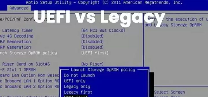 一文读懂Legacy 和 UEFI的区别，到底选择哪一个？ - 知乎