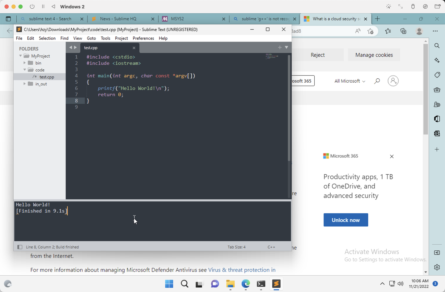 【全网最新、最详细】如何使用 Sublime Text 4 优雅地写C++？ - 知乎