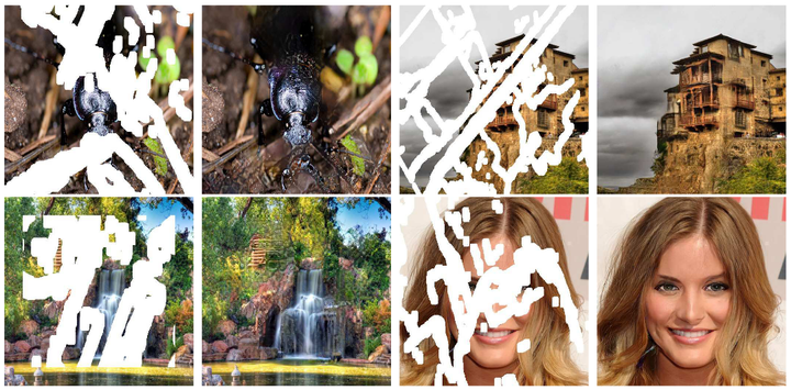 详解Partial Convolution （二） | 图像修复领域经典之作 | PyTorch模型搭建，训练细节及实验效果 - 知乎