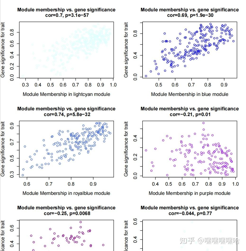RNA-seq入门实战（十一）：WGCNA加权基因共表达网络分析——关联基因模块与表型 - 知乎