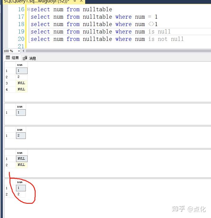 sql null看法 - 知乎