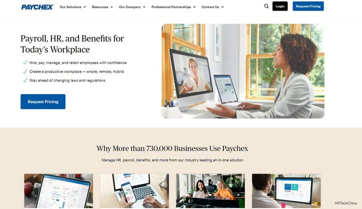 新的Paychex产品帮助企业改善招聘，雇用，入职和留住员工 - 知乎