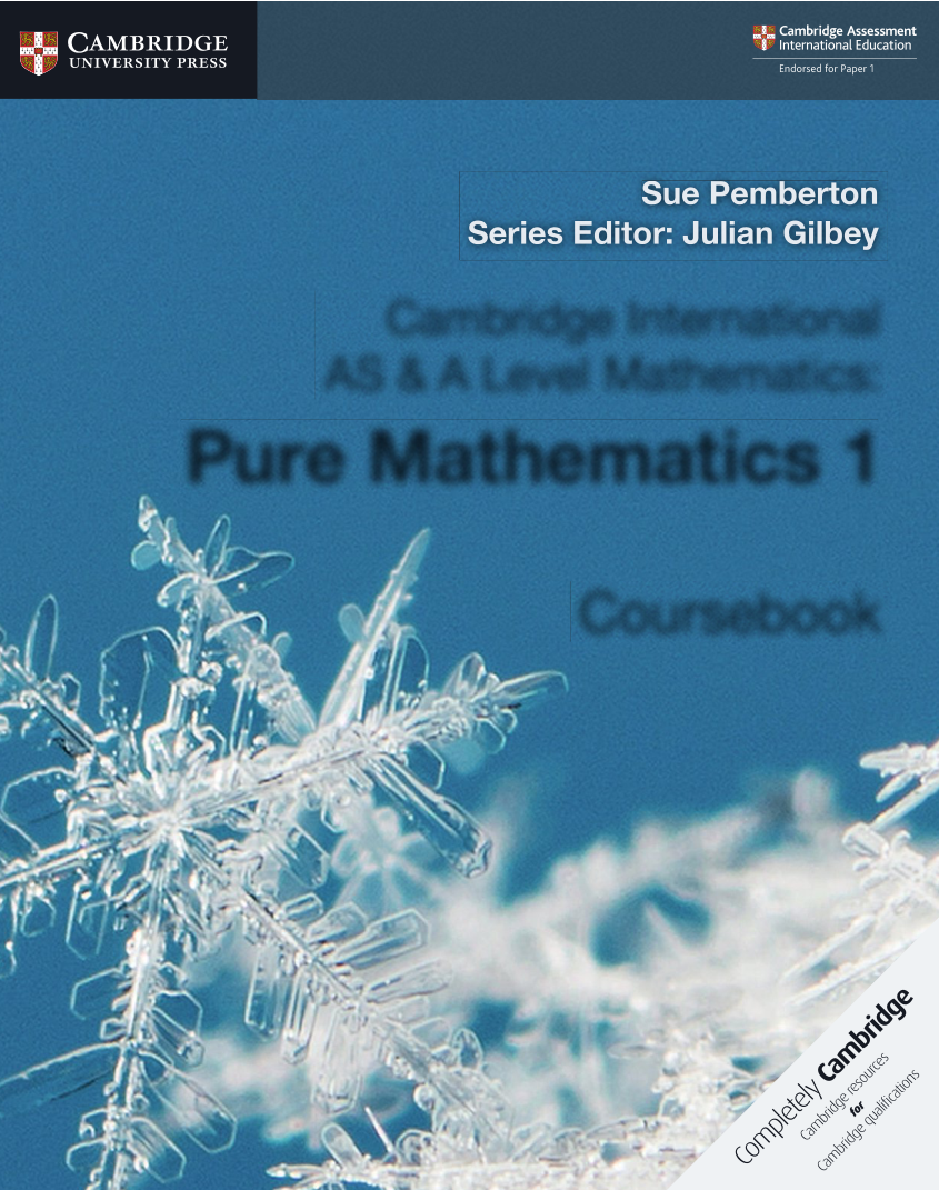 剑桥官方推荐：ALevel数学四本教材免费领取中~ - 知乎