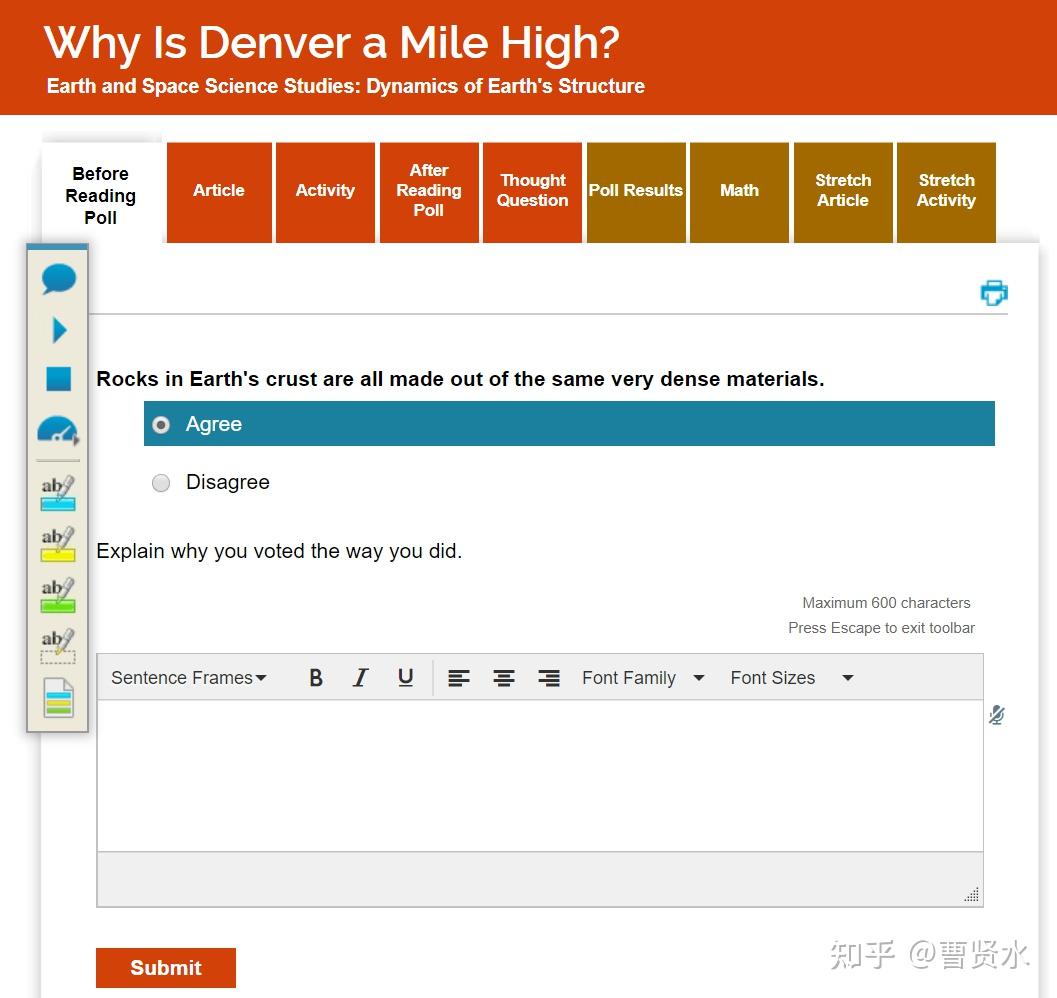 干货｜阅读写作神器Achieve 3000 Reading 使用说明 - 知乎