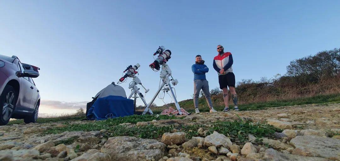 天文摄影新发现：M31 [OIII] 发射弧 - 知乎