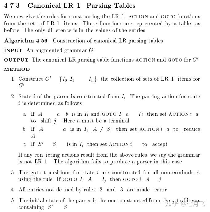 LR1 parser (java实现) - 知乎