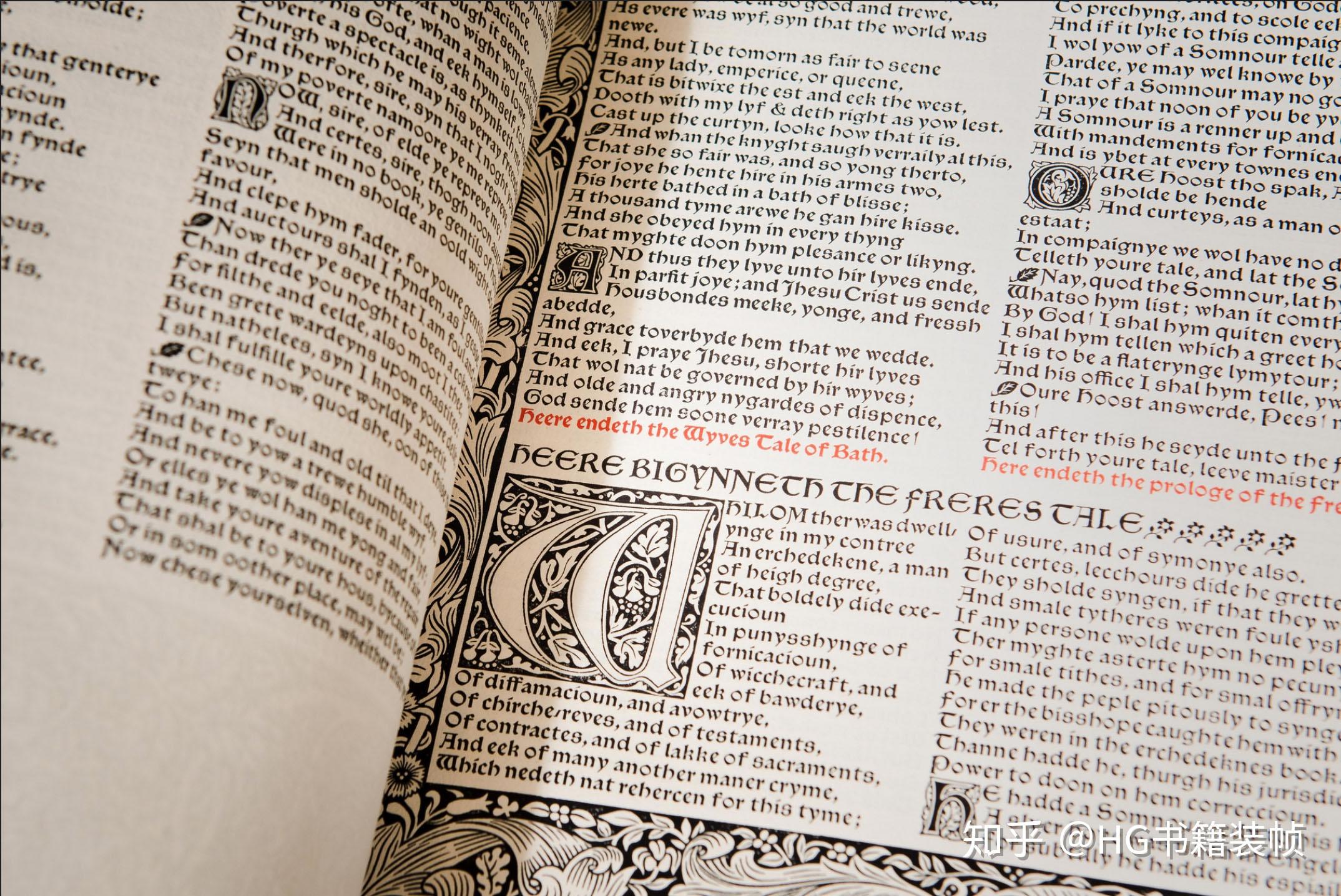 《乔叟作品集》威廉.莫里斯的中世纪情怀 - 知乎