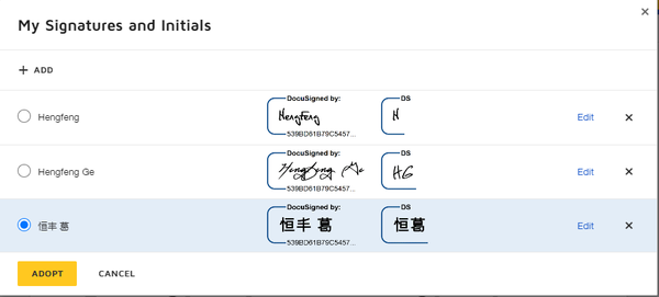 初次使用DocuSign怎么签名？ - 知乎