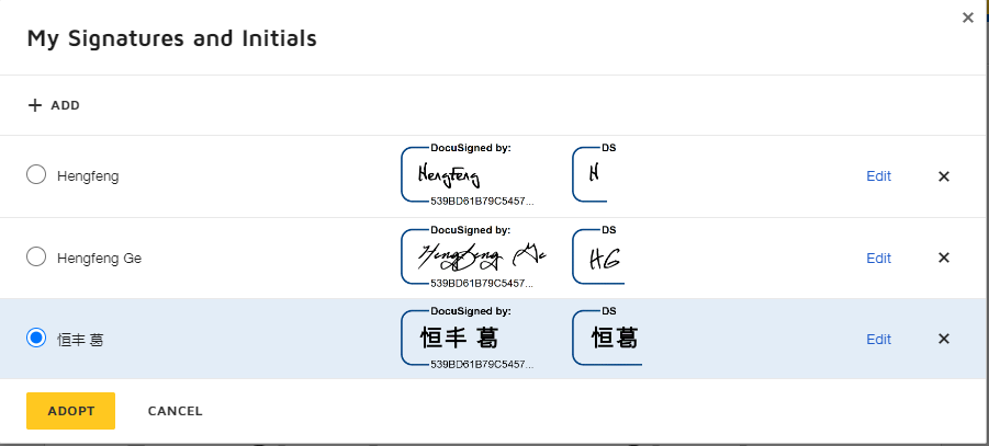 初次使用DocuSign怎么签名？ - 知乎