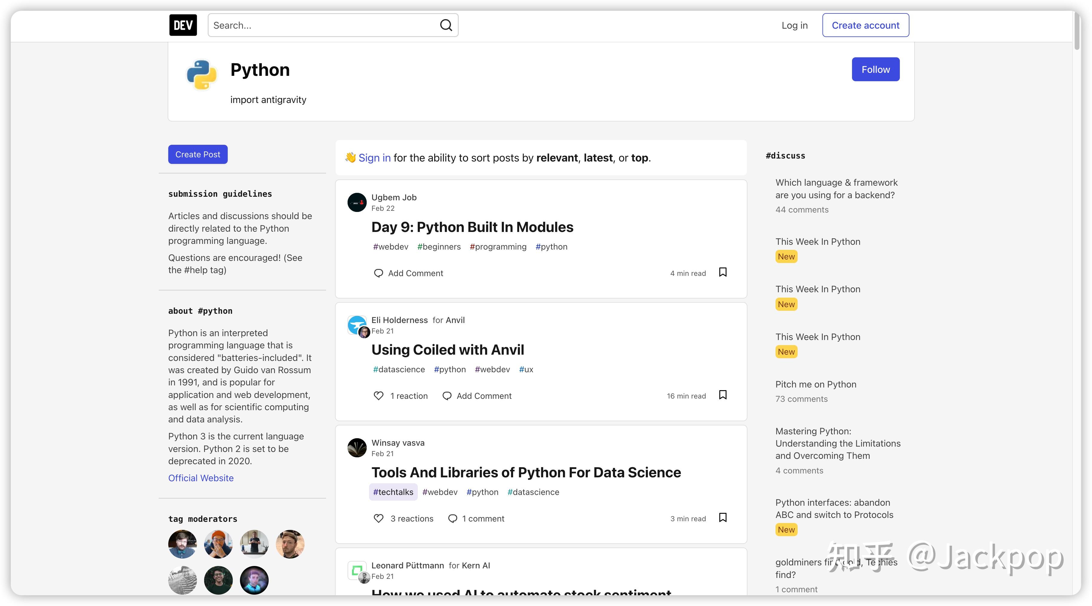 自学Python的小白有什么社区推荐吗? - 知乎