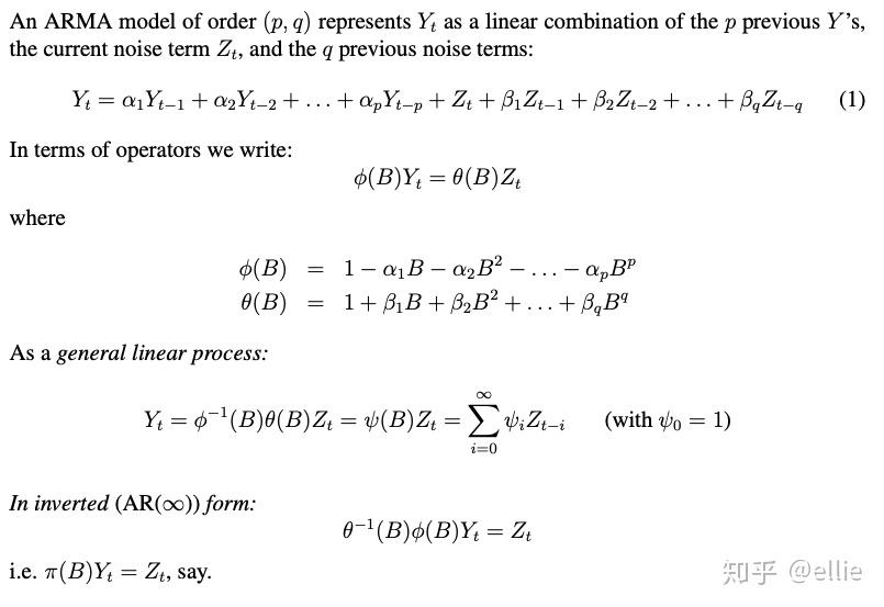 Time Series时间序列笔记 - 知乎