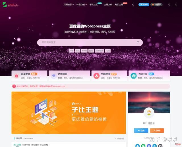 盘点国内优秀的十个付费WordPress主题模板 - 知乎