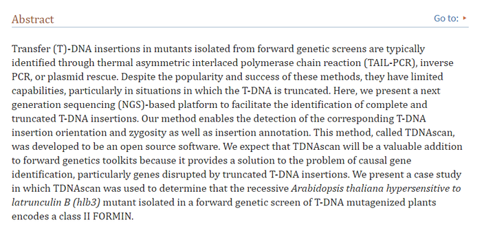 TDNAscan：TDNA插入位点分析 - 知乎