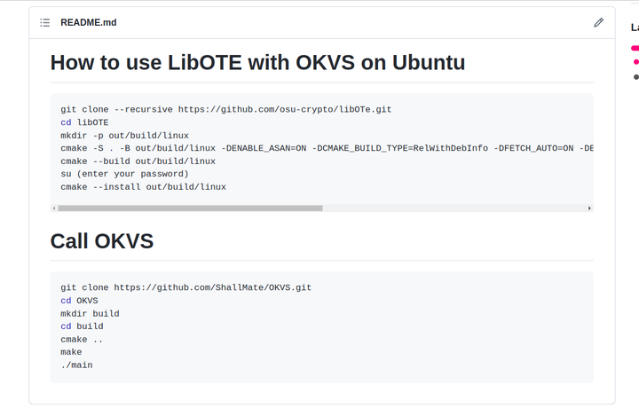 如何在Ubuntu20.04使用RR22上的OKVS - 知乎