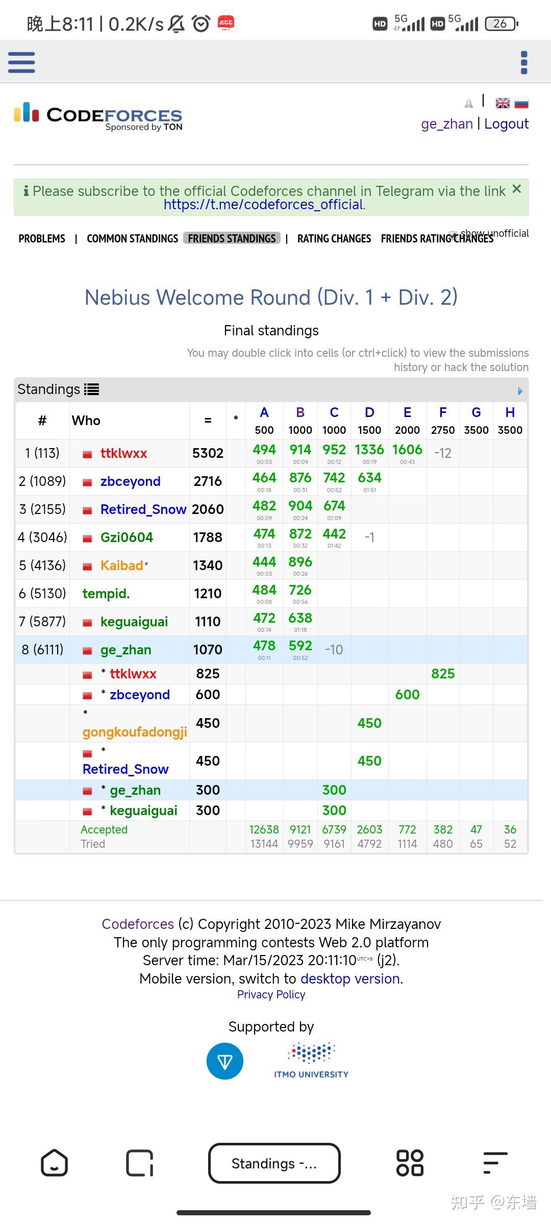 连续十天vp codeforces(div3)打卡计划 - 知乎