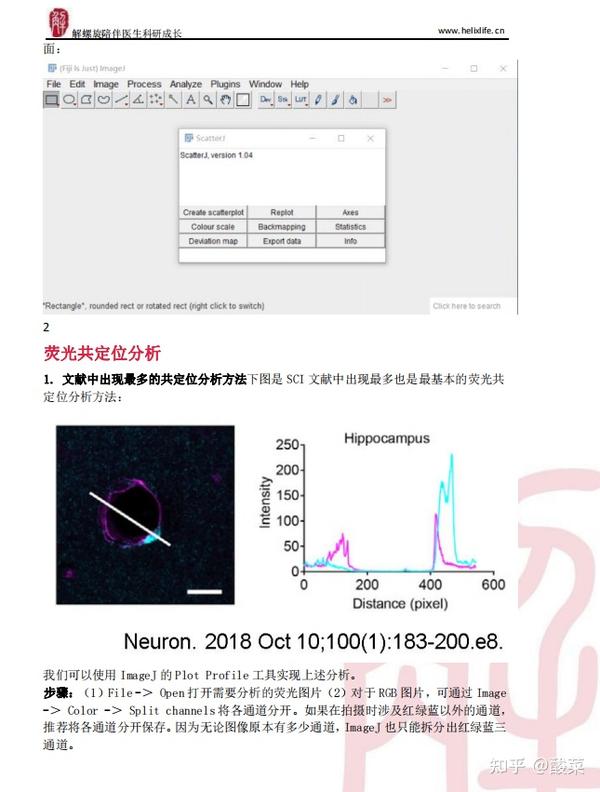 ImageJ如何做出高颜值SCI配图？看完直接冲上5分+！（附实用插件） - 知乎