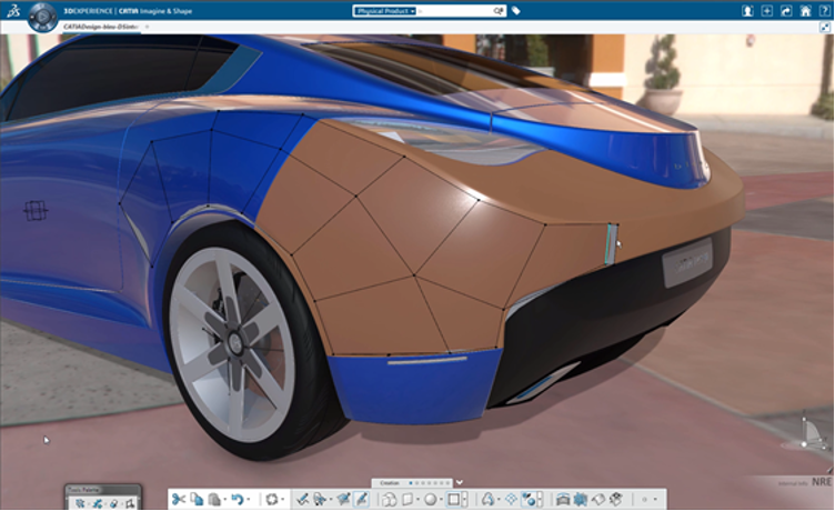 细分曲面建模（CATIA IMA）对汽车造型设计流程的影响分析 - 知乎