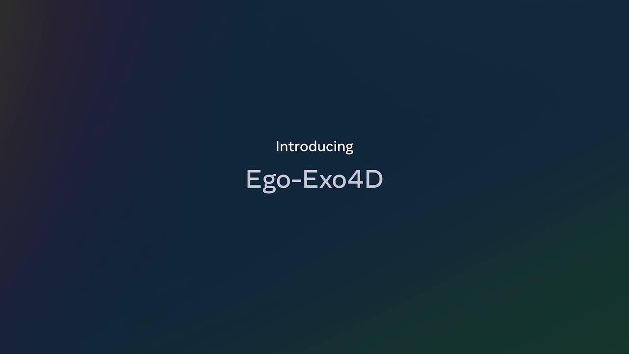 Ego-Exo4D|Meta发布第一人称完成各种任务视频动作数据集 - 知乎