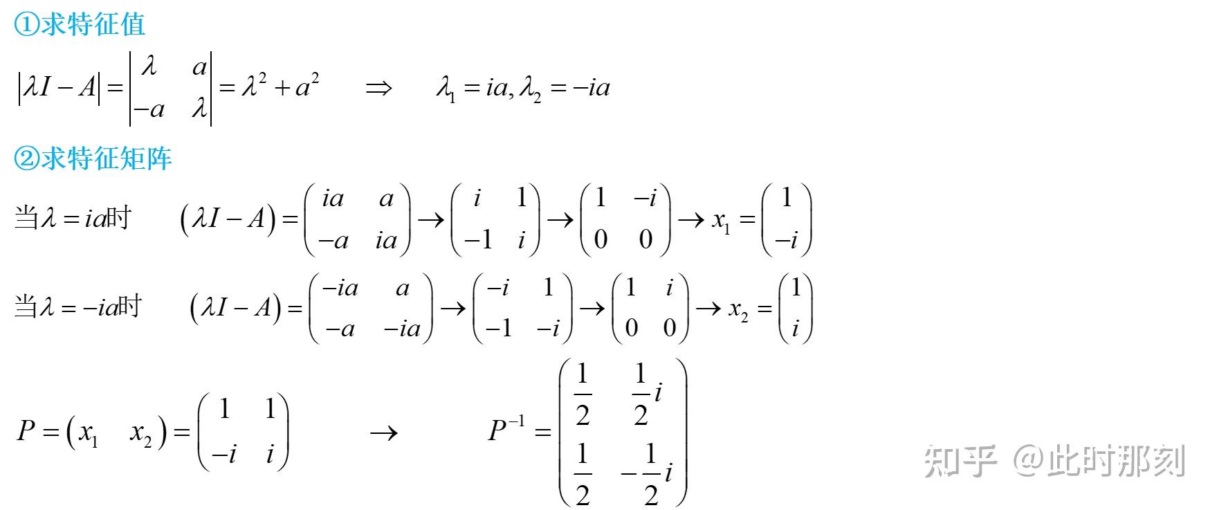 矩阵论 --- 期末复习 - 知乎