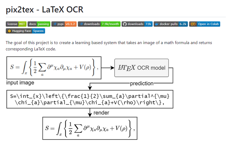 LaTeX-OCR，一个超强的python库 - 知乎