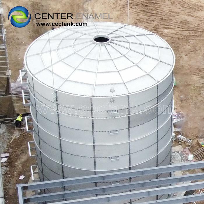 Stainless Steel Bolted Anaerobic Digester Tank For Large Biogas Project ...
