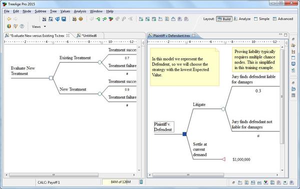 使用 TreeAge Pro - 知乎