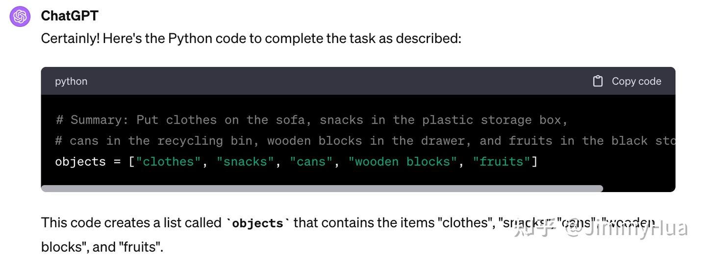 Tidybot-基于LLM的个性化辅助机器人 - 知乎
