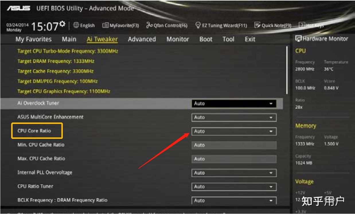 华硕z97 C配i74790k如何超频 知乎