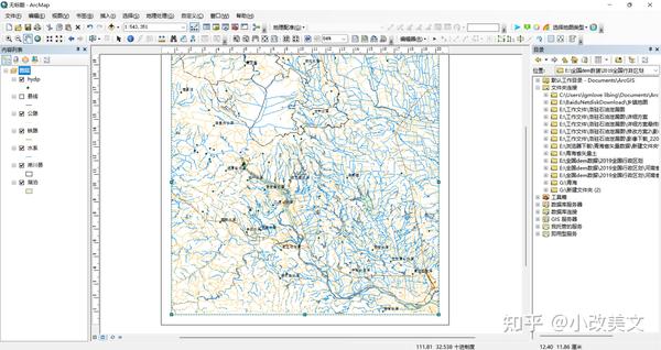 argis中如何给各项元素加方框 - 知乎