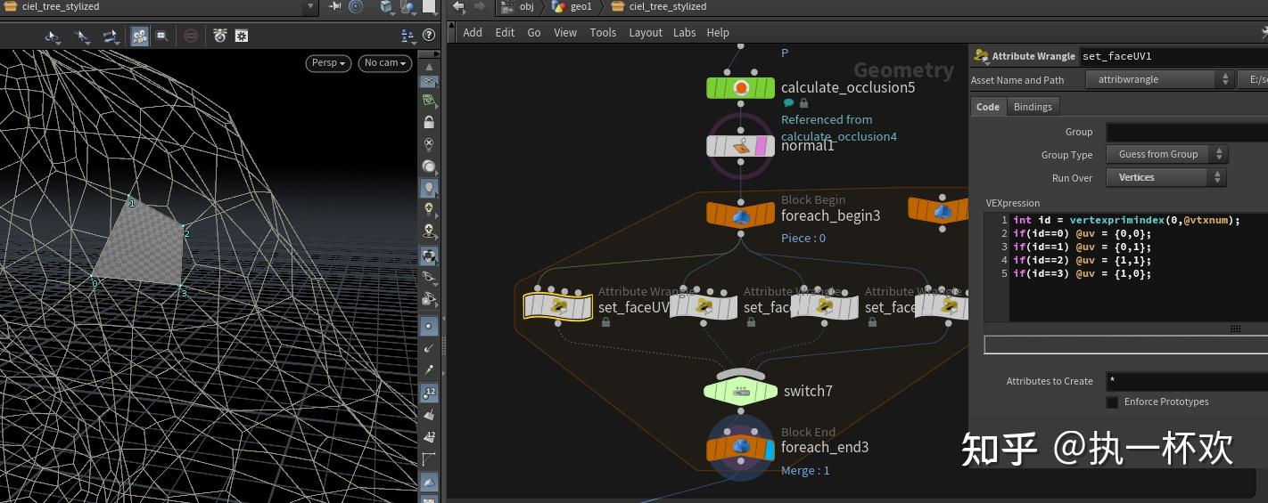 [Houdini+Unreal]快速制作风格化树 - 知乎