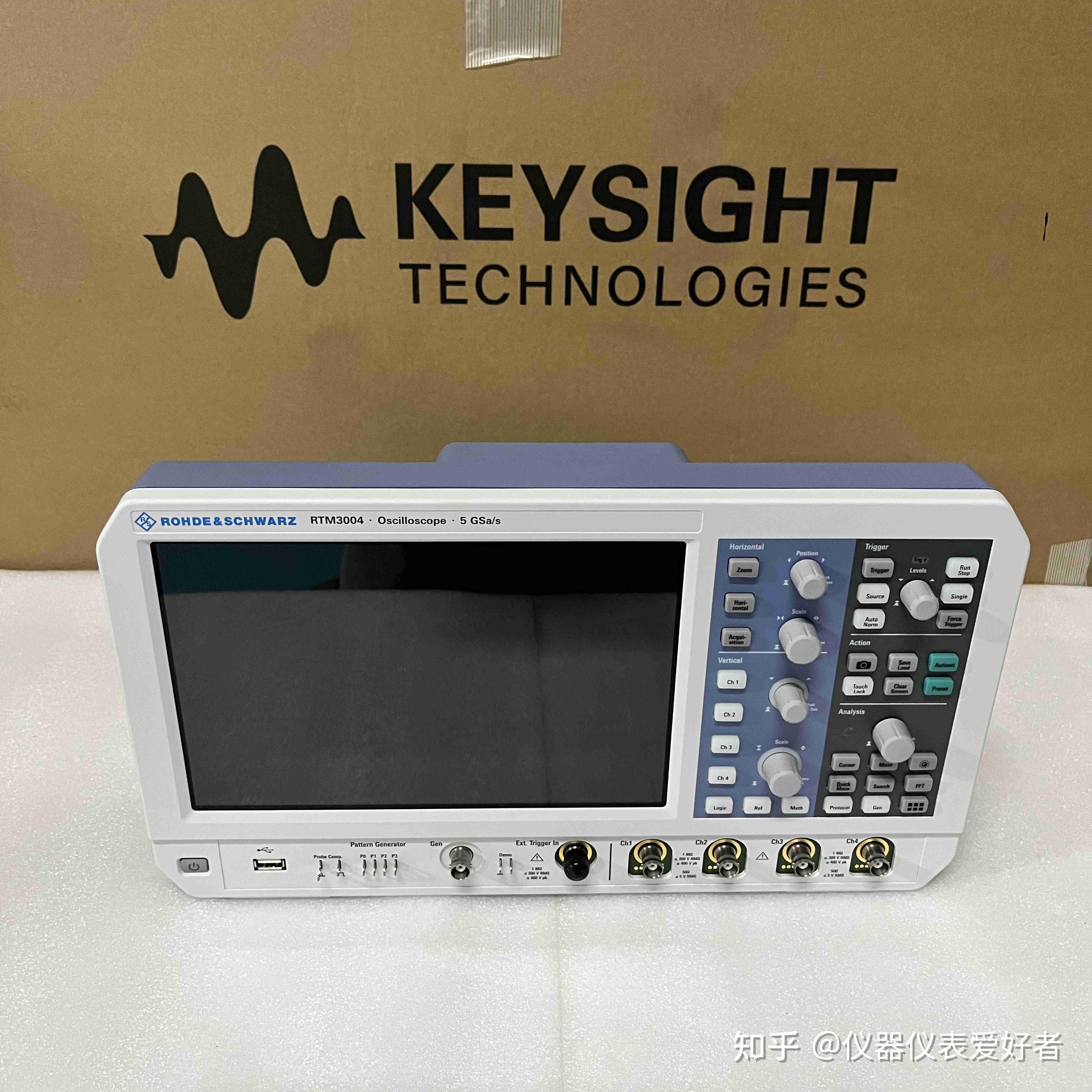 罗德与施瓦茨（R&S）RTM3004数字示波器 - 知乎