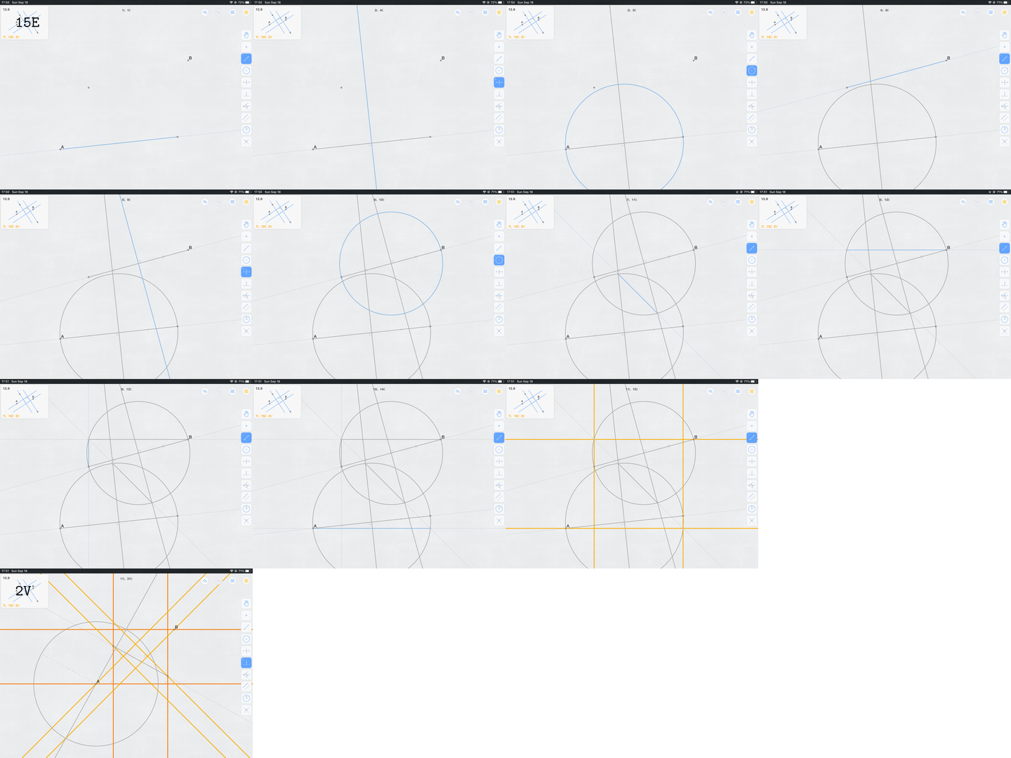 【Euclidea】Nu篇 攻略 & 部分证明 - 知乎