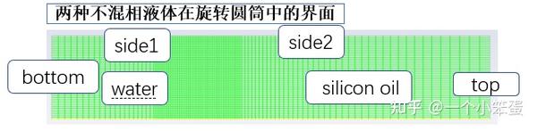 fluent 验证案例24：Interface of Two Immiscible Liquids in a Rotating ...