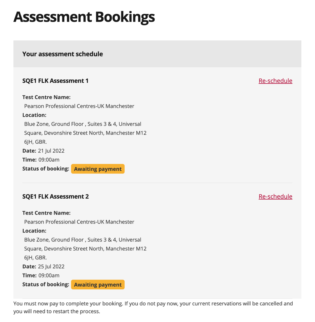 报名指南：SQE1考试报名步骤详细攻略 - 知乎
