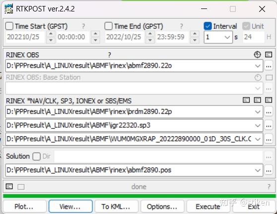 RTKLIB 2.4.2后处理PPP设置参数简介 - 知乎