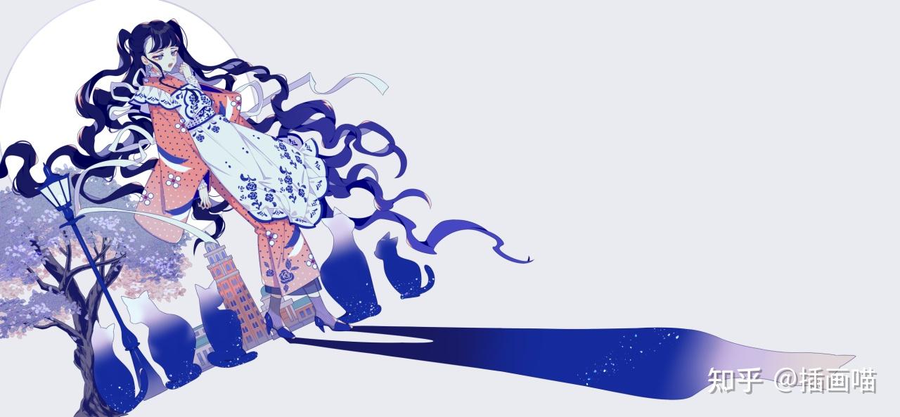 宝藏插画师分享|しきみ（shikimi）|属于成人的黑暗童话 - 知乎