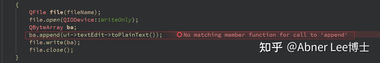 QString 与QByteArray的转换与报错处理 - 知乎