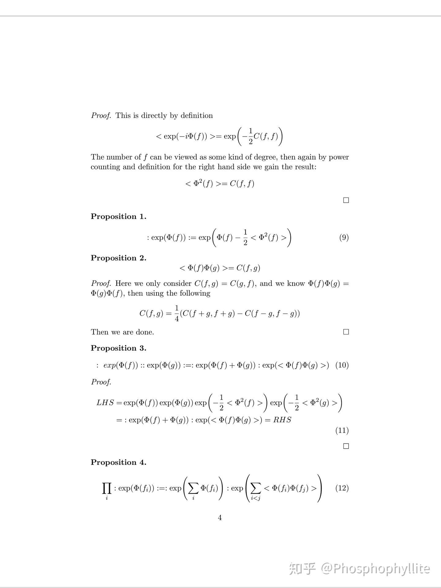 Notes on Wick Ordering - 知乎