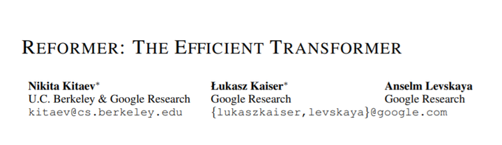 论文阅读笔记：Reformer，一种高效的Transformer结构 - 知乎