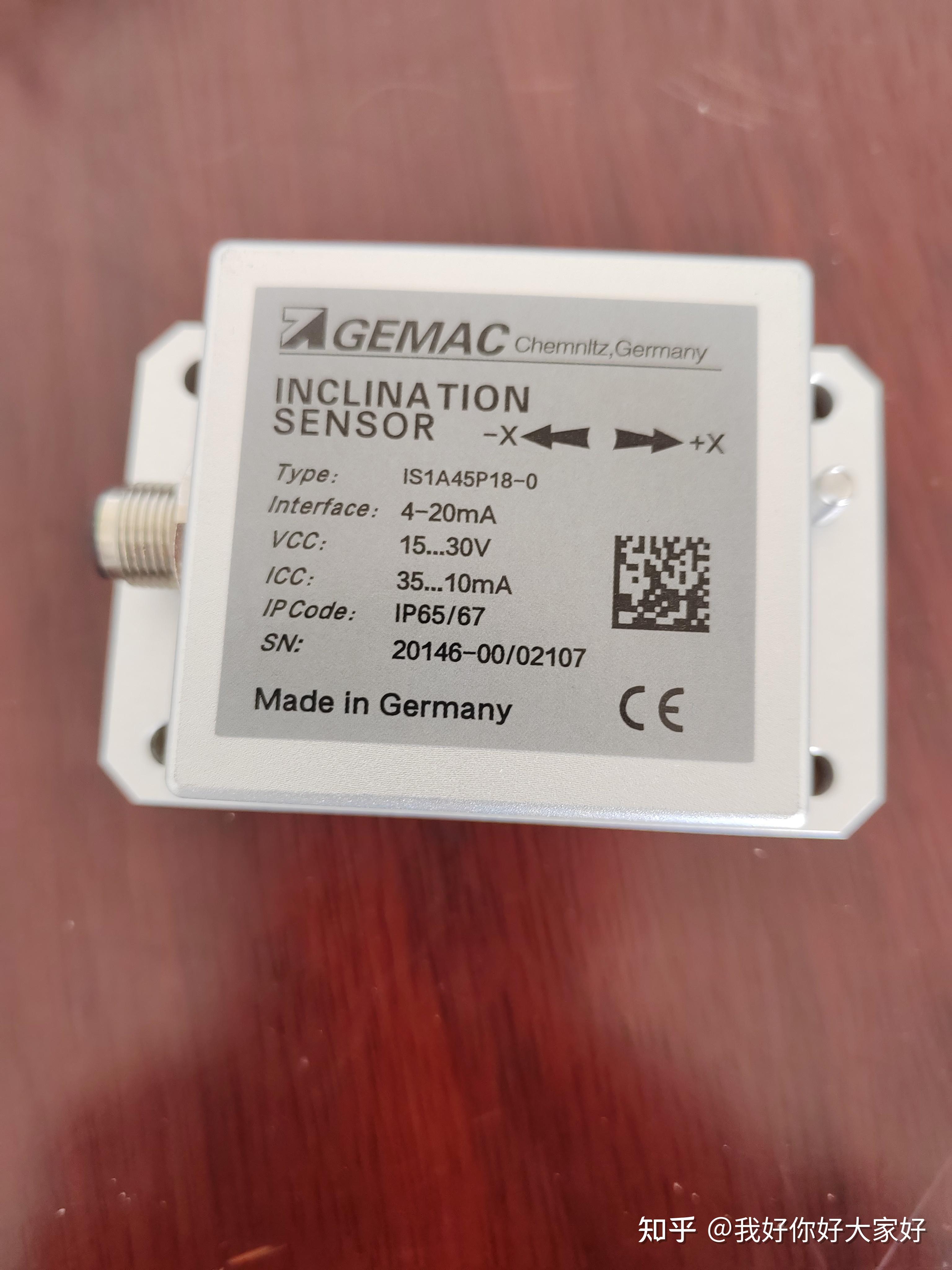 GEMAC倾角传感器 IS2AP18 系列 双轴倾角传感器 原装进口 - 知乎