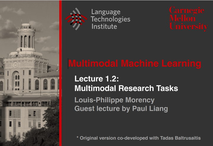CMU11-777多模态机器学习-- Lecture 1.2: Datasets - 知乎
