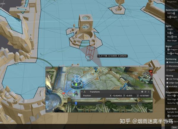 接入C++版本recastnavigation寻路库到Unity/服务端中 - 知乎