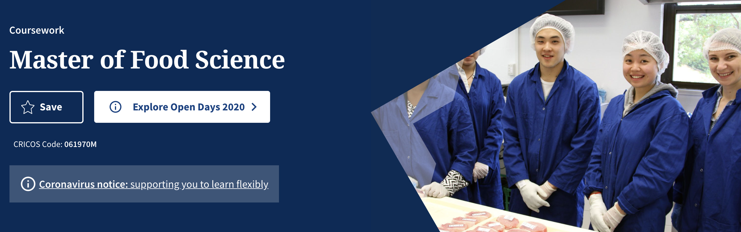 Melbourne Uni Master of Food Science 墨尔本大学食品科学硕士 - 知乎