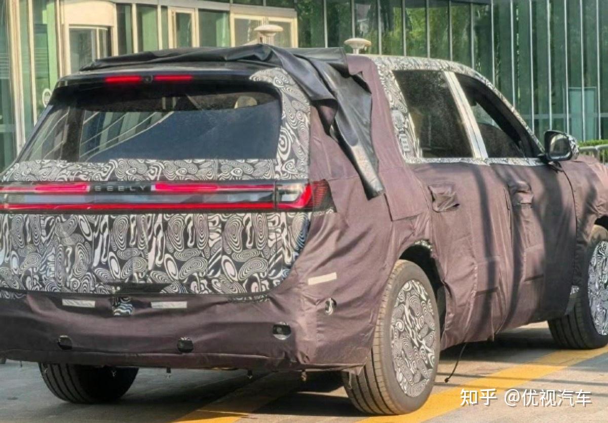 又一台“L9”！吉利银河L9谍照曝光，20万起售竞争深蓝S09？ - 知乎